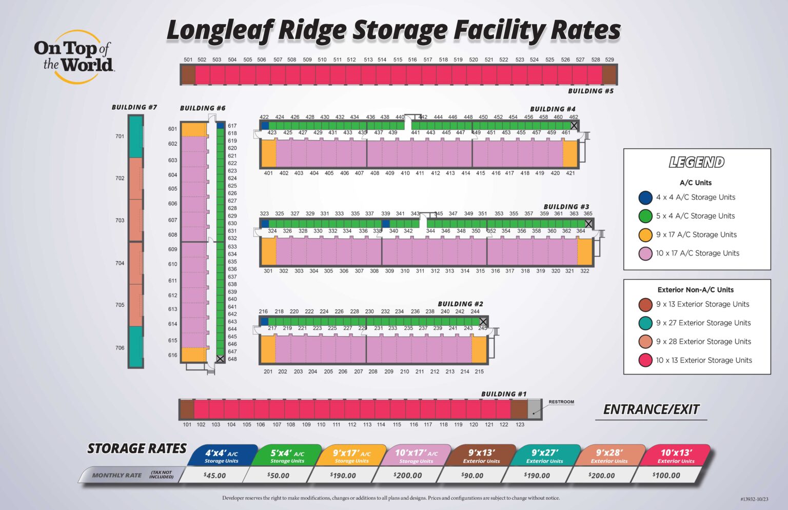 Self Storage and RV Parking – On Top of the World Info