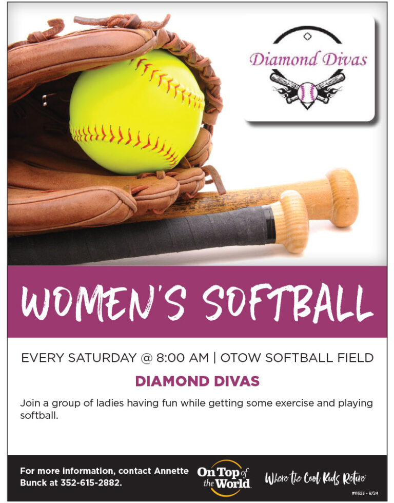 Diamond Divas – Women’s Softball – On Top of the World Info
